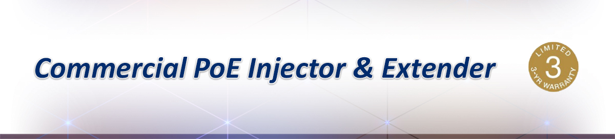 Commercial & Outdoor PoE Injector, Extender & Splitter | Inscape Data ...